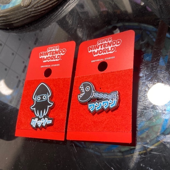 Nintendo | Jewelry | Super Nintendo World Exclusive Pins | Poshmark